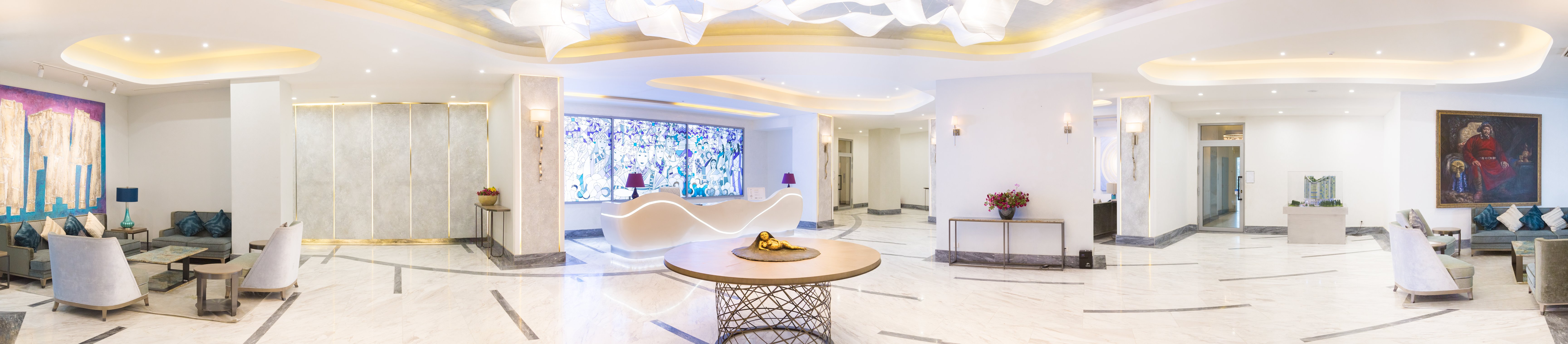 Olympic Residence Lobby Interior Design